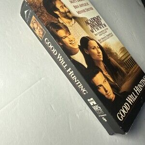Media | Good Will Hunting Vhs 1998 Robin Williams Matt Damon Ben ...